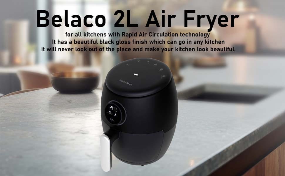 Belaco 2L Air Fryer Digital Display BEL-AF-02 - Belaco